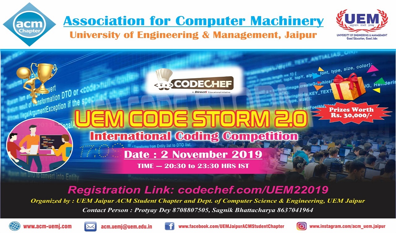 ACM-UEMJ EVENTS